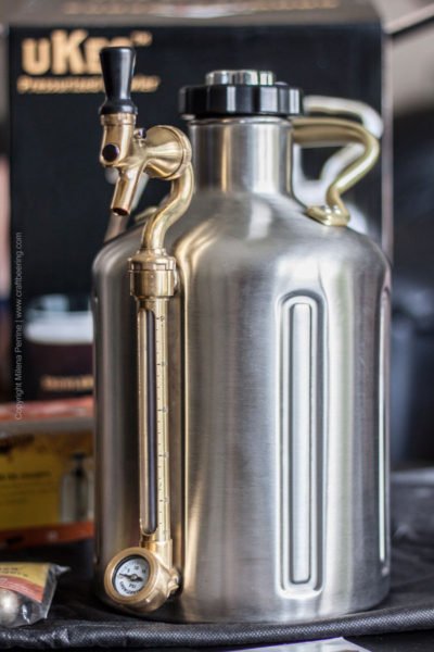 uKeg Pressurized Growler - The Mother of All Growlers