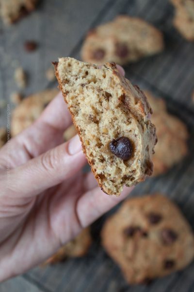 Spent Grain Cookies with Kahlua & Chocolate Chips