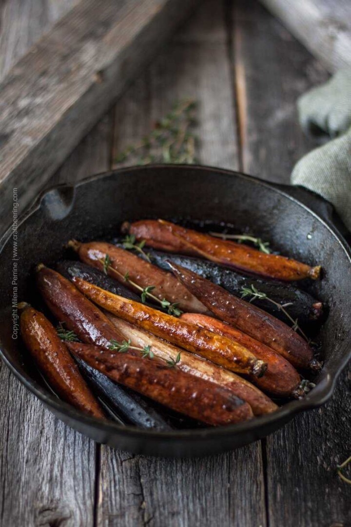 Beersamic Roasted Carrots - Cooking with Craft Beer