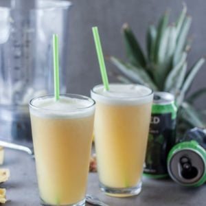 Pineapple Slushie with Juicy IPA - Craft Beer Cocktail