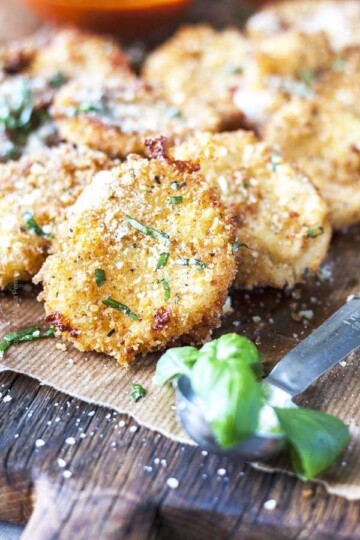 Fried Mozzarella Cheese Appetizer