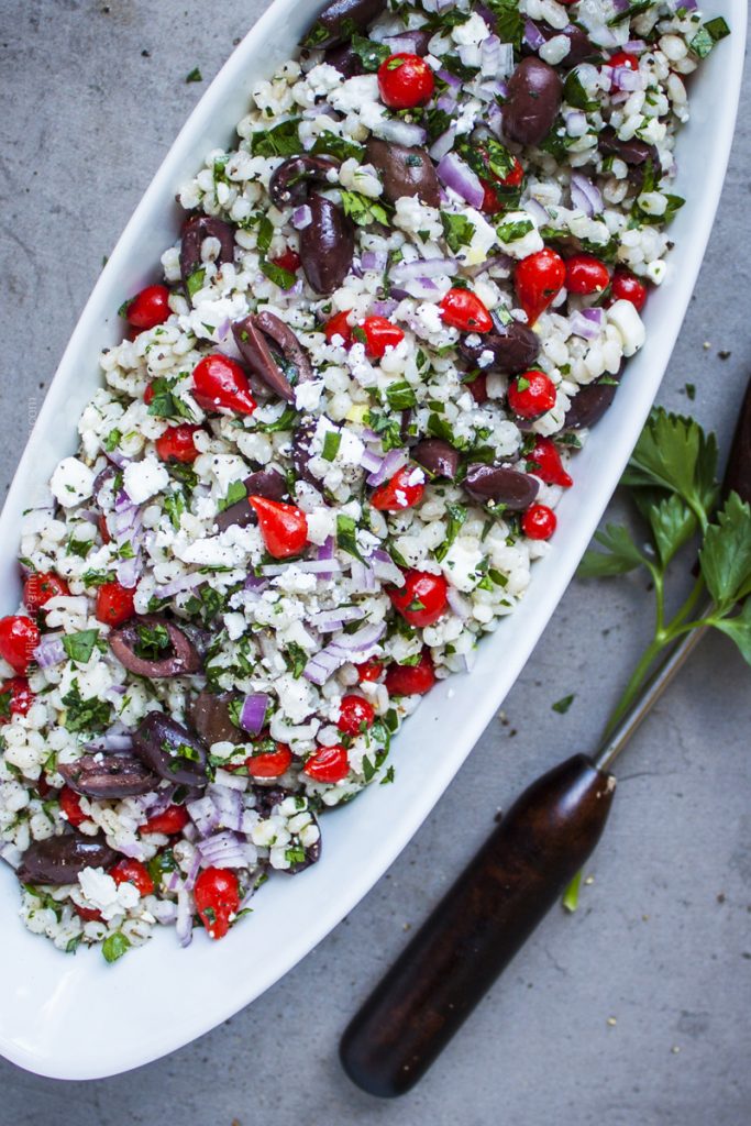 Easy Barley Salad Recipe (with Mediterranean Flair + Variations)