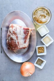 Coppa Meat Pork Neck Roast (aka Pork Collar Roast)