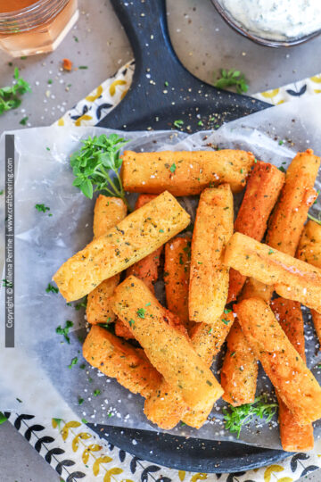 Panisse (Chickpea Fries from Provence)