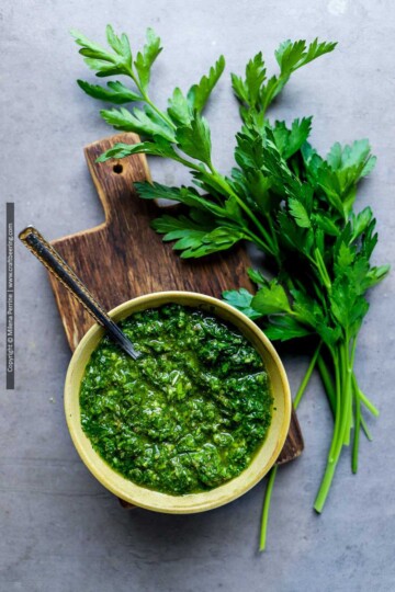 Persillade Sauce (French Parsley Sauce)