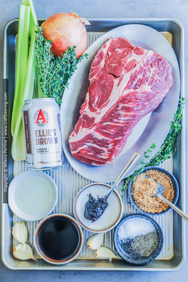 Braised Beef Chuck Roast or Alternative Cut