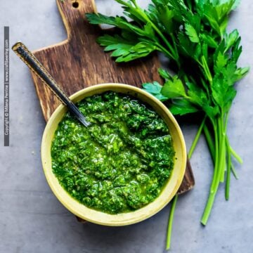 Persillade Sauce (French Parsley Sauce)